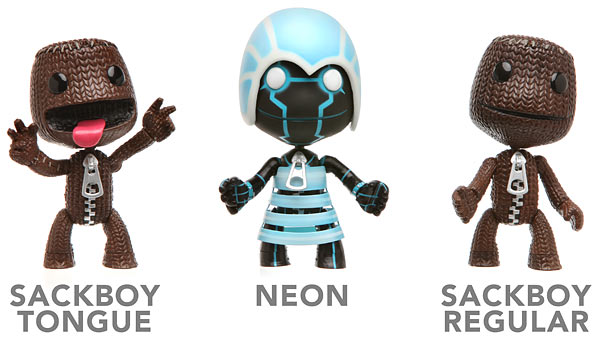 LittleBigPlanet Sackboy 4″ Action Figures at ThinkGeek – The Gamer With ...