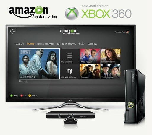 Amazon Prime Instant Videos Now Available On Xbox 360 – The Gamer With Kids