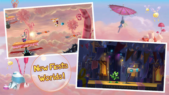 Rayman Fiesta Run Review on iOS – The Gamer With Kids