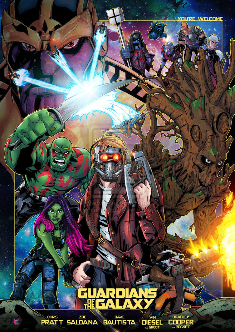 Guardians of the Galaxy Fan Art – Including One Star Wars Mashup [Geek ...
