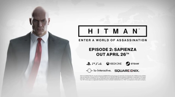HITMAN – Episode Two: Sapienza Launch Trailer – Coming April 26th – The ...