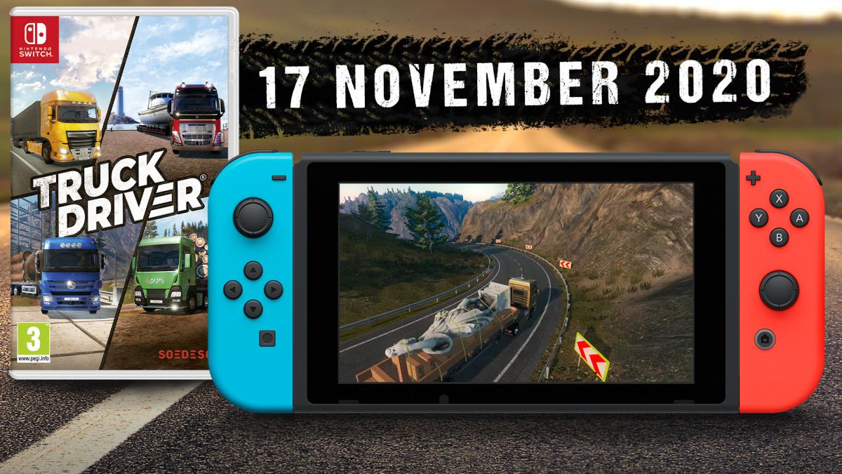 Truck Driver Coming to Nintendo Switch on November 17, 2020 – The Gamer ...