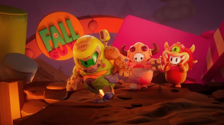 Fall Guys Now Has Doom Inspired Costumes | Trailer – The Gamer With Kids