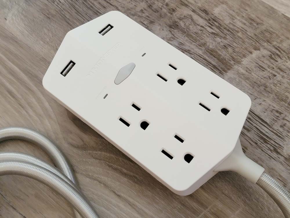 Monster Power Shield XL Surge Protector is a Convenient Power Center ...