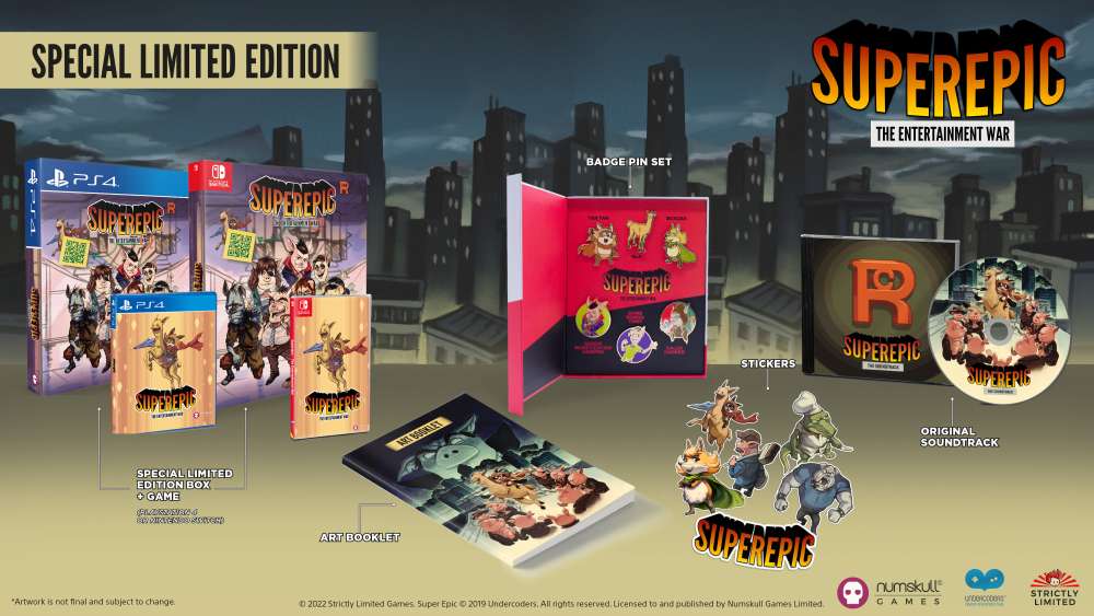 Super Epic: The Entertainment War Pre-Orders for Limited Edition and ...