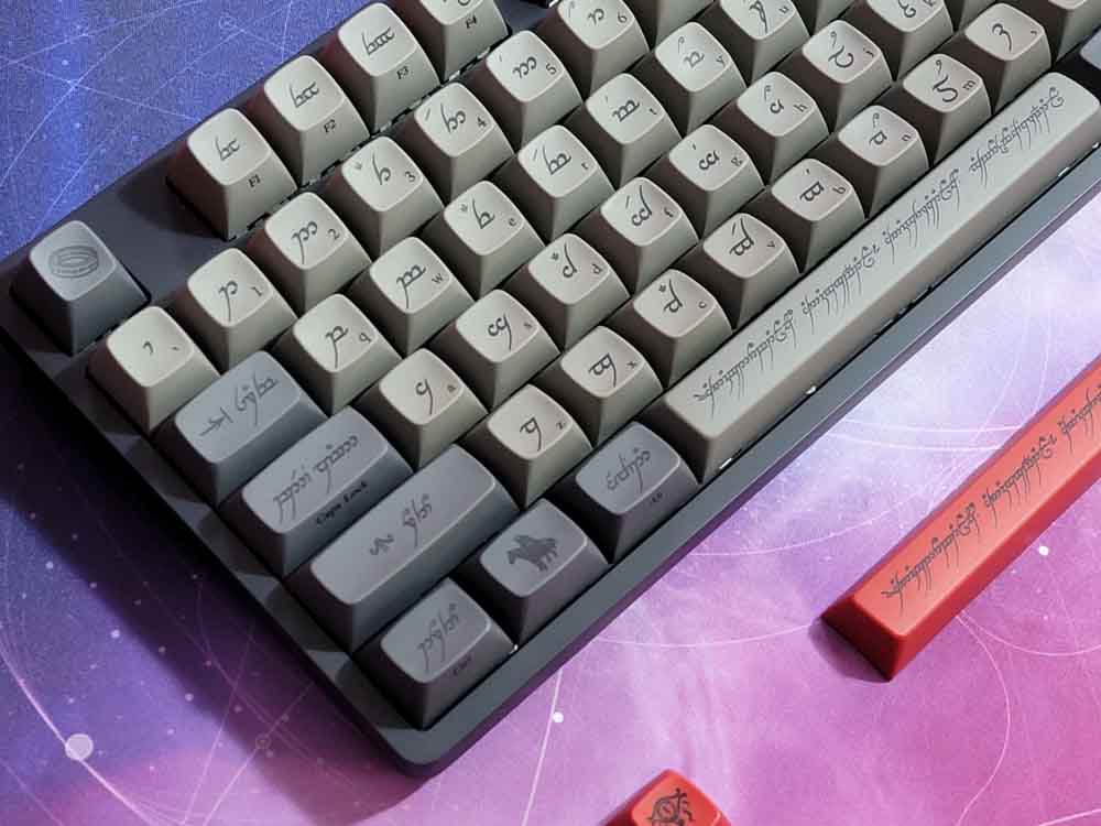 DROP + The Lord of the Rings Black Speech Keyboard Review – The Gamer ...