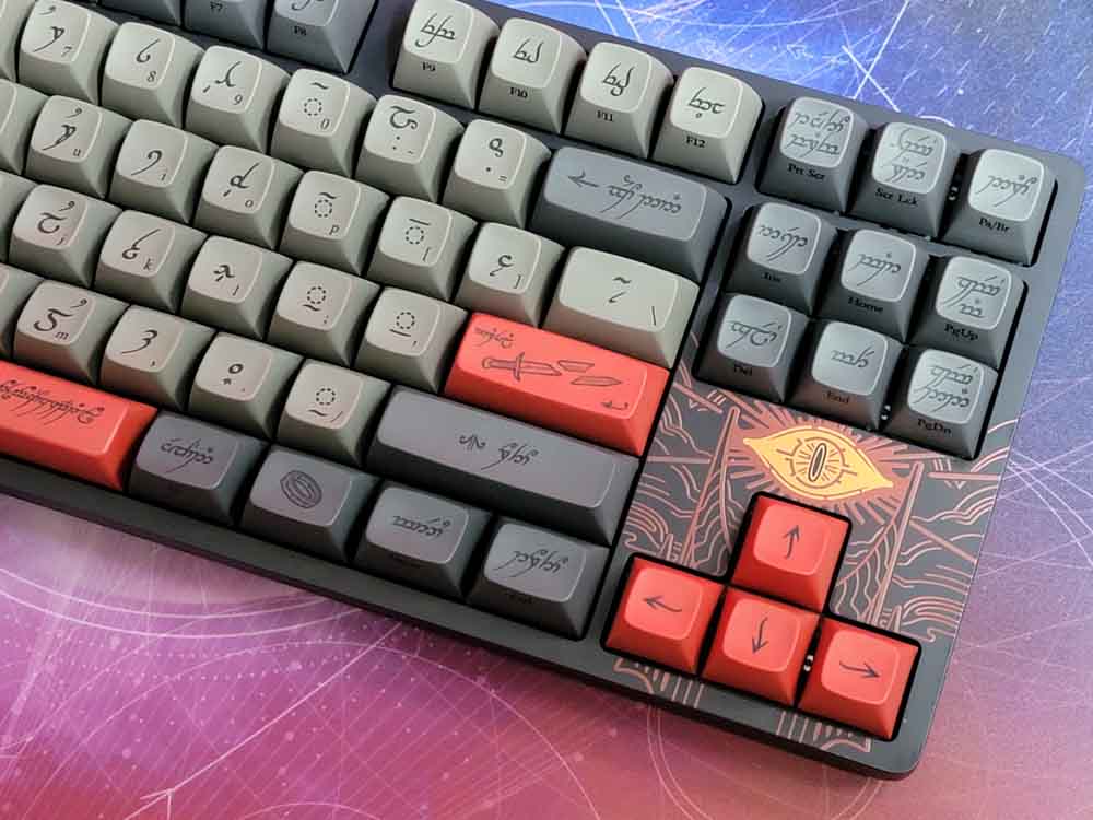 DROP + The Lord of the Rings Black Speech Keyboard Review – The Gamer ...