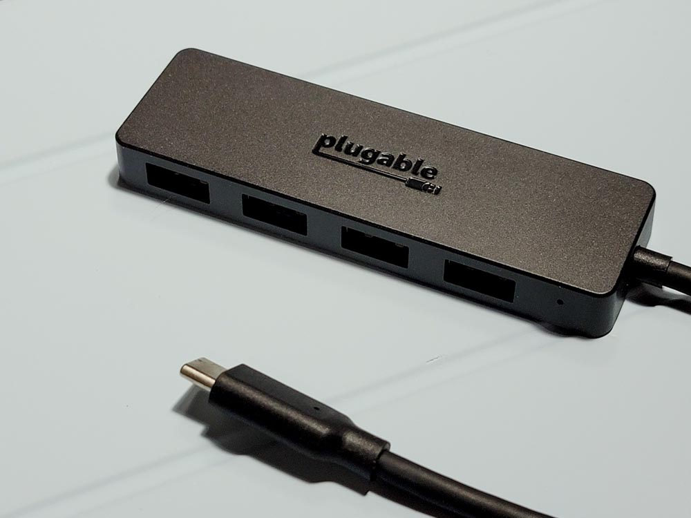 Plugable USB C to USB Adapter Hub (USBC-HUB4A) Review – The Gamer With Kids
