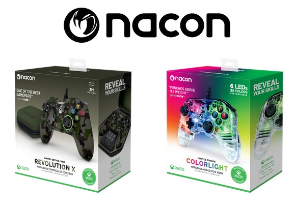 NACON Introduces New Limited Edition Rev X Camo and Colorlight ...