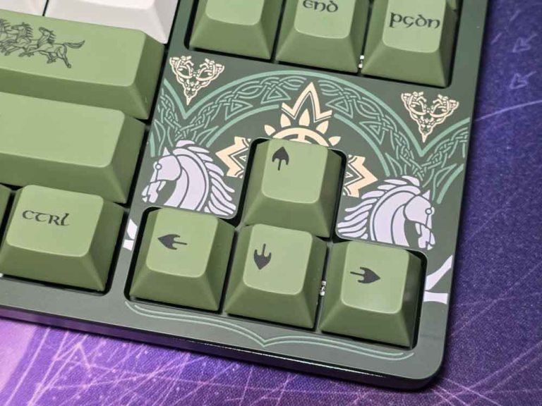DROP + The Lord of the Rings Rohan Keyboard Review – The Gamer With Kids