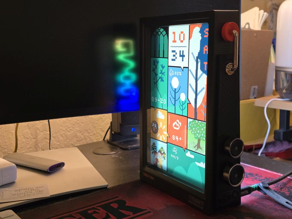 Divoom Times Frame Review – The Gamer With Kids